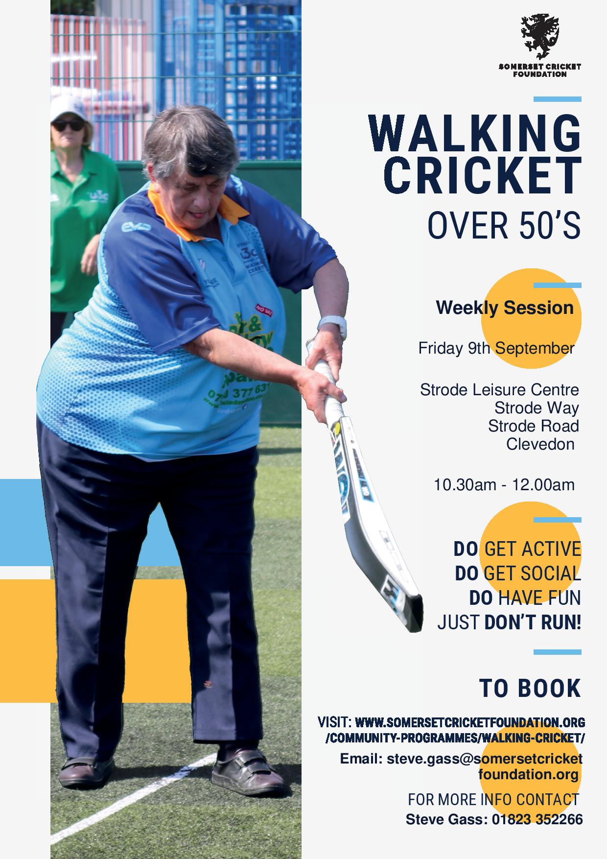 Walking Cricket - Clevedon | Better Health North Somerset