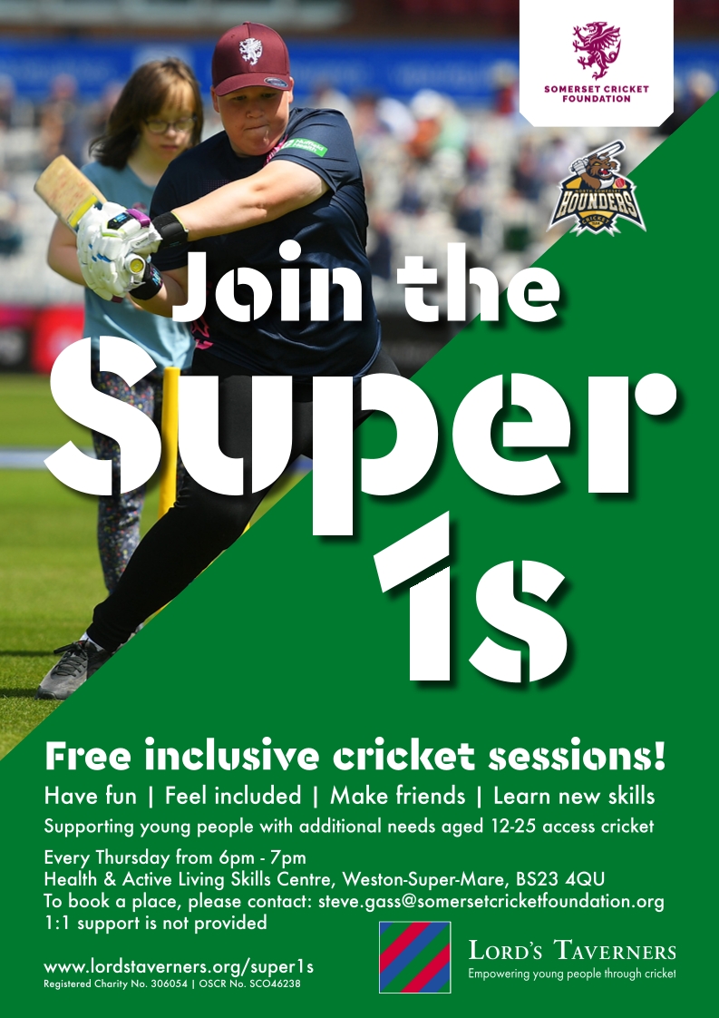 Free inclusive cricket sessions! | Better Health North Somerset
