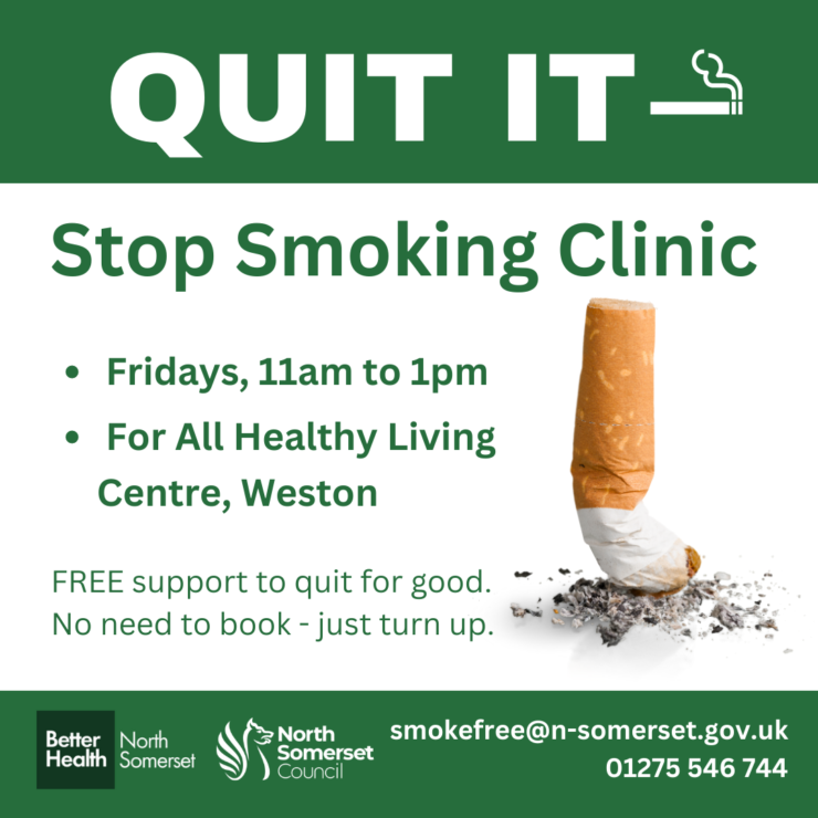 Smokefree Drop In Sessions | Better Health North Somerset