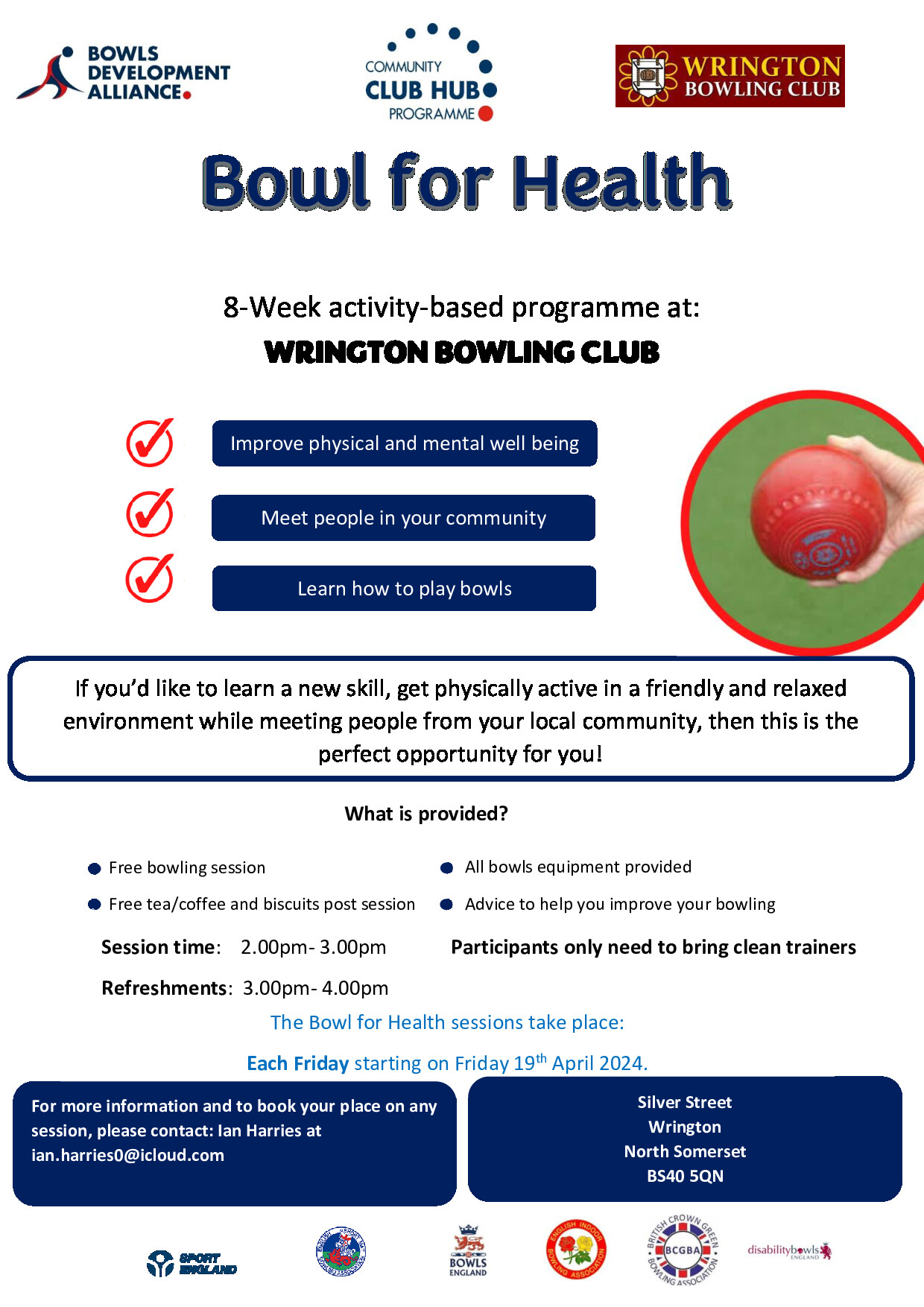 Get Bowling for your Health in Wrington! | Better Health North Somerset